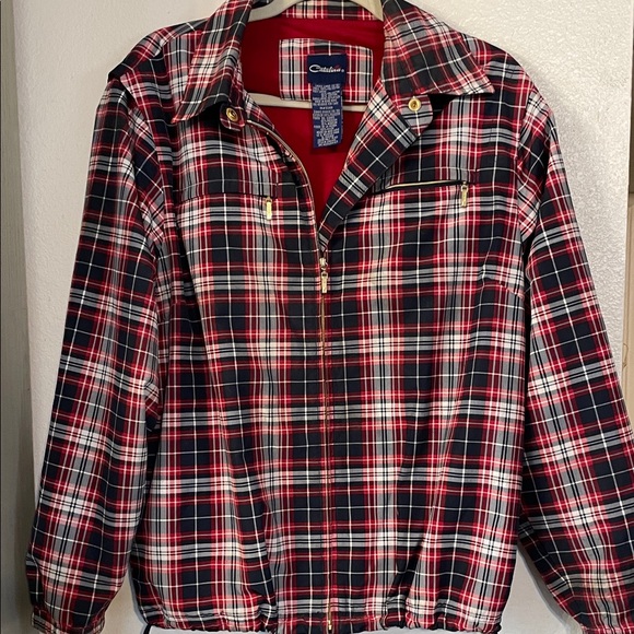 Catalina | Jackets & Coats | Catalina Red And Black Plaid Jacket | Poshmark